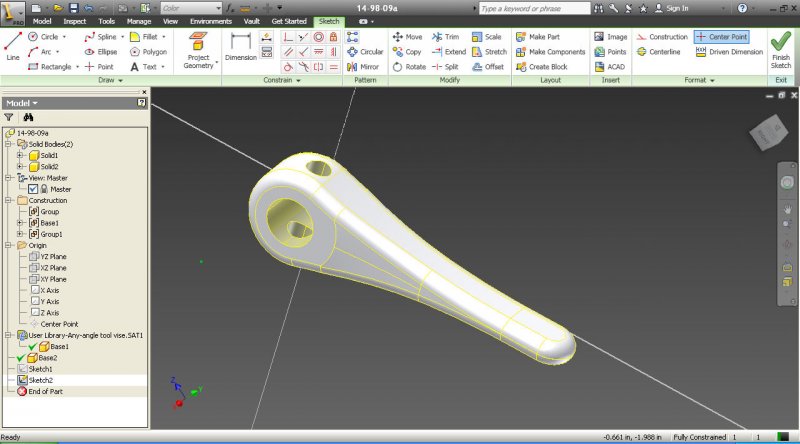 Editing an imported part in Inventor - Autodesk Inventor - AutoCAD Forums