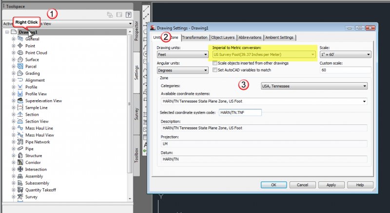 Question About Units - Civil 3D & LDD - AutoCAD Forums