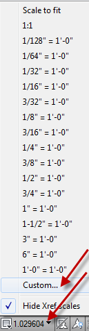 Custom Scale - AutoCAD Beginners' Area - AutoCAD Forums