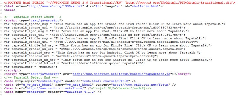 HTML-4 or HTML-5 can they be used - AutoCAD General - AutoCAD Forums