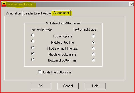 Leader annotation bind to leader - AutoCAD General - AutoCAD Forums