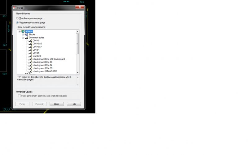 purging items - AutoCAD General - AutoCAD Forums