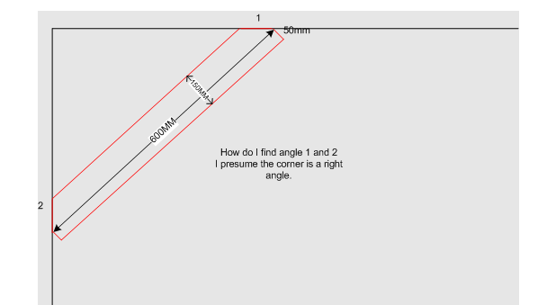 Help with angles in wall corner - AutoCAD Beginners' Area - AutoCAD Forums