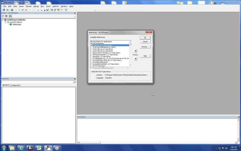 VBA routing working on 65 bit AutoCAD 2014?? - .NET, ObjectARX & VBA - AutoCAD Forums