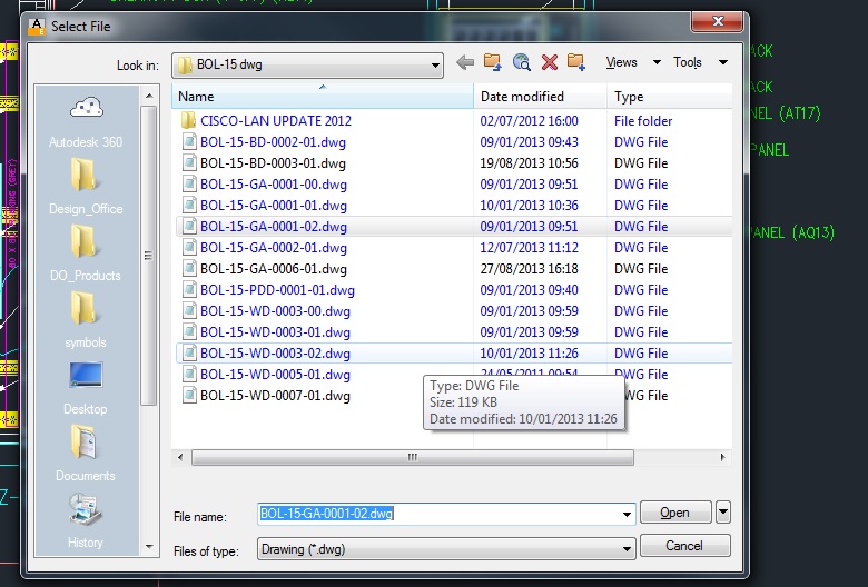 What Ahve I Done To My Open File Dialog Box Autocad 2d Drafting Object Properties