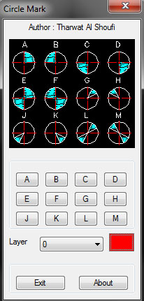 Circle mark? help! - AutoLISP, Visual LISP & DCL - AutoCAD Forums