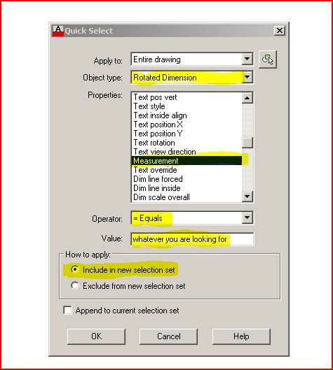 Find text inside dimension and amnote - AutoCAD General - AutoCAD Forums