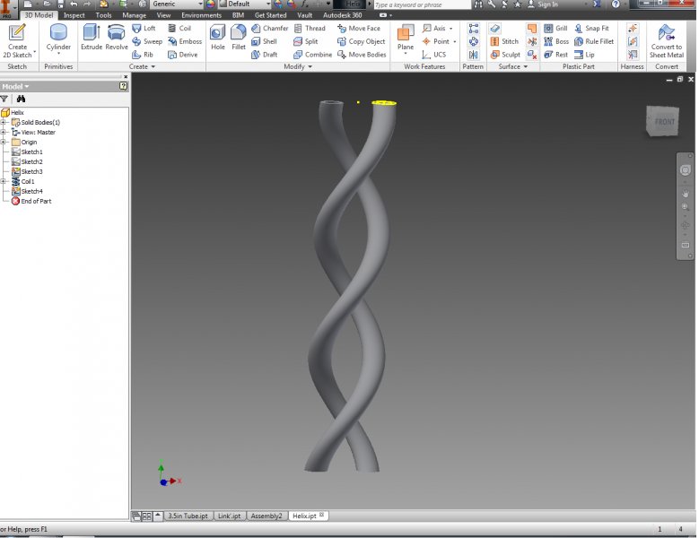Struggling to understand coil dimensions - Autodesk Inventor - AutoCAD ...