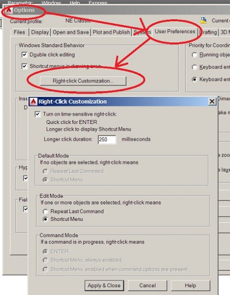 mouse buttons - AutoCAD Beginners' Area - AutoCAD Forums