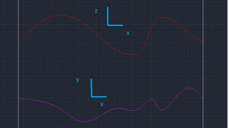 Convert 2 x 2D spline/pline to 3D - AutoLISP, Visual LISP & DCL - AutoCAD Forums