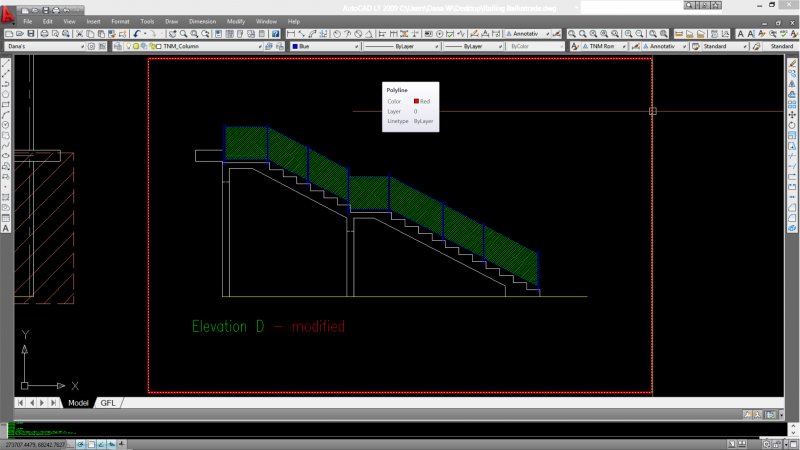 Staircase Railing Balustrade - AutoCAD General - AutoCAD Forums