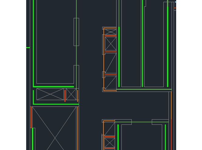 Lisp To Check If The Polyline Is In The Centre Of 2 Polylines Lines Autolisp Visual Lisp