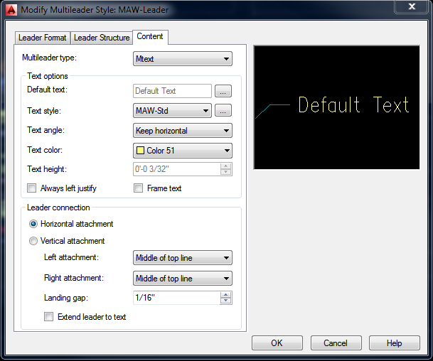 Multileaders And Layout Space Text Height AutoCAD 2D Drafting Object