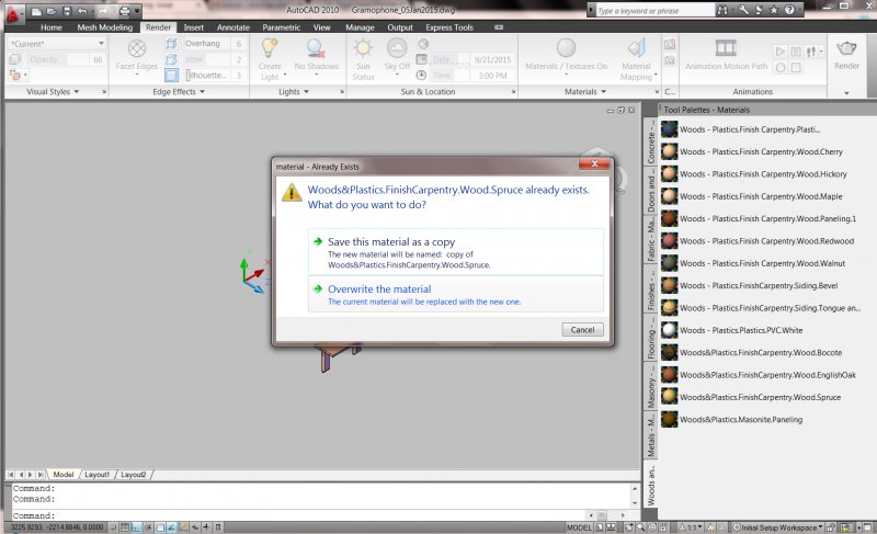 Rendering Issue Autocad 3d Modelling And Rendering Autocad Forums