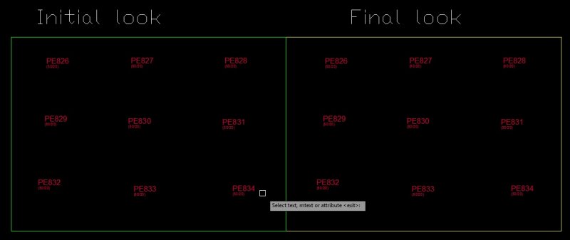 Lisp To Renumber Attribute In A Block Sequentially Autocad 2d 1185