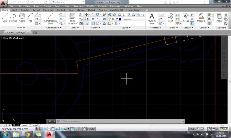 Display Tangent Line Autocad Drawing Management And Output Autocad Forums