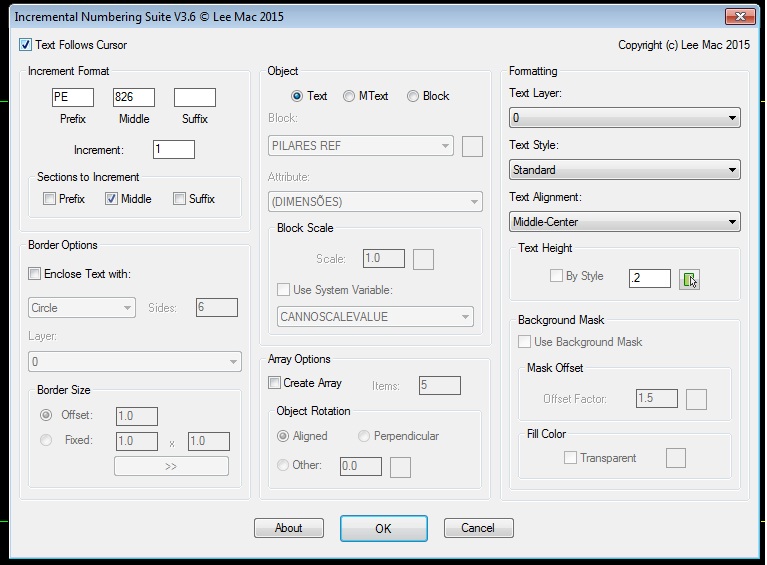 Lisp To Renumber Attribute In A Block Sequentially Autocad 2d Drafting Object Properties