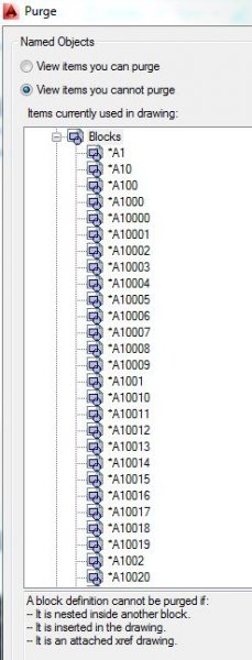 Large .dwg - Hidden objects/ data - AutoCAD Bugs, Error Messages ...