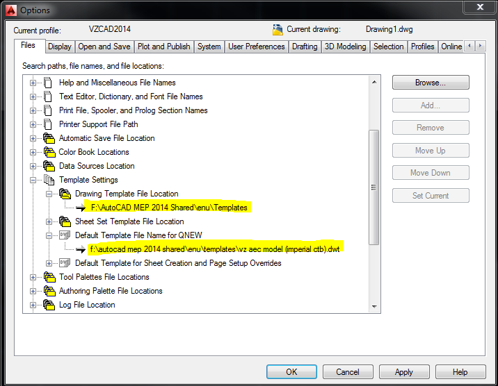 Windows 10 and Template File - AutoCAD 2D Drafting, Object Properties ...