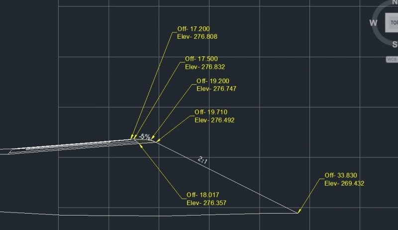 Cross Section Intersection Labels Civil 3d And Ldd Autocad Forums