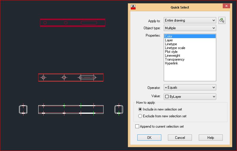 Selecting Objects By Color Doesn Work If The Object S Color Is By