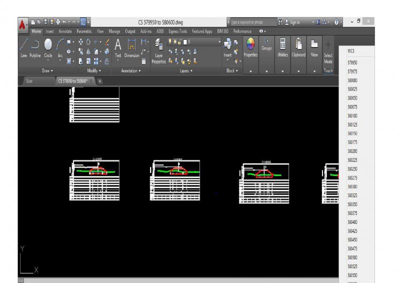 Co_ordinates to Multiple Interceptions - AutoCAD 3D Modelling ...