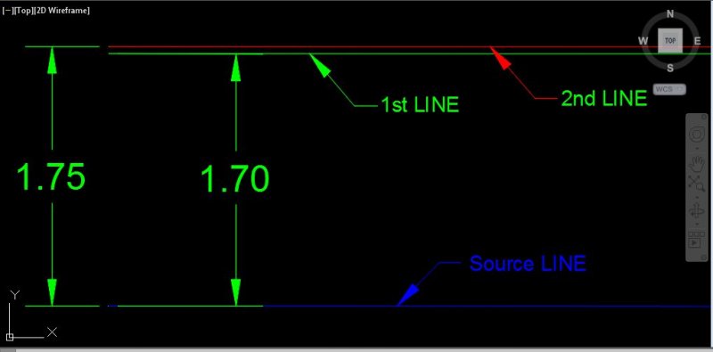 Lisp For Double Offset In Same Side But Various Distance Autolisp Visual Lisp And Dcl Autocad 1158
