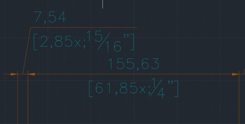 Setting Fraction Format in Alternate Units - AutoCAD 2D Drafting, Object Properties & Interface ...