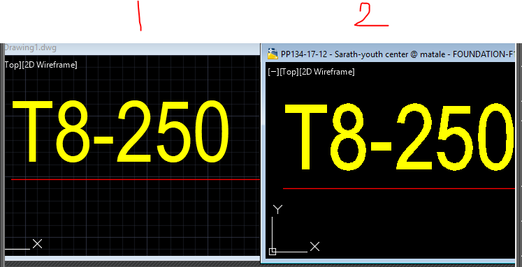 Text Display Error Autocad 2d Drafting Object Properties And Interface Autocad Forums