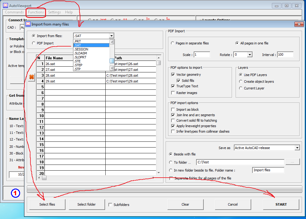 Bulk Importing Drawing Files Visual Lisp Autolisp Visual Lisp And Dcl Autocad Forums