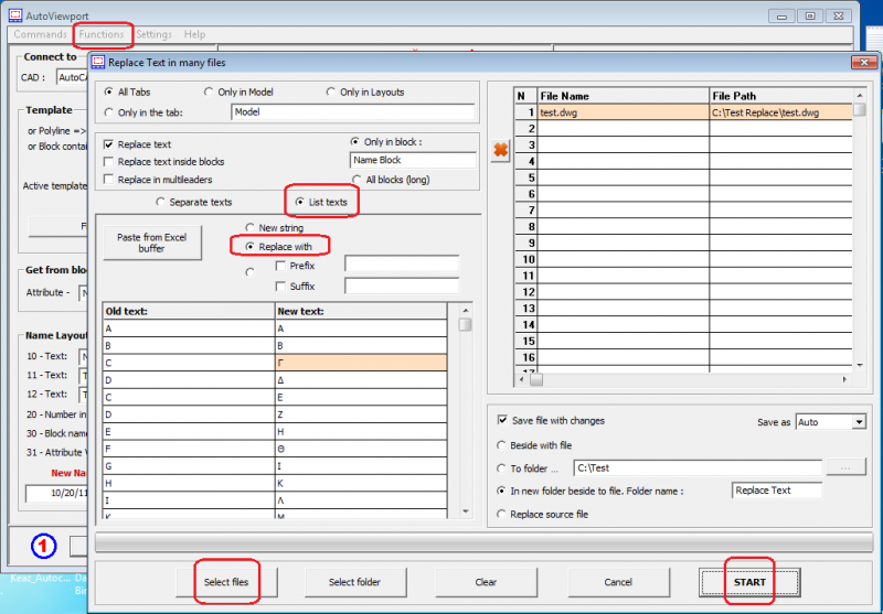 FIND AND REPLACE MULTYPLE LETTERS - Page 2 - AutoLISP, Visual LISP & DCL - AutoCAD Forums