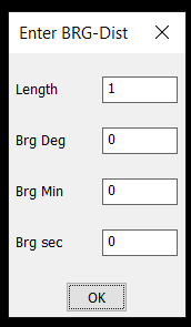 Lisp to draw a line as @lenght