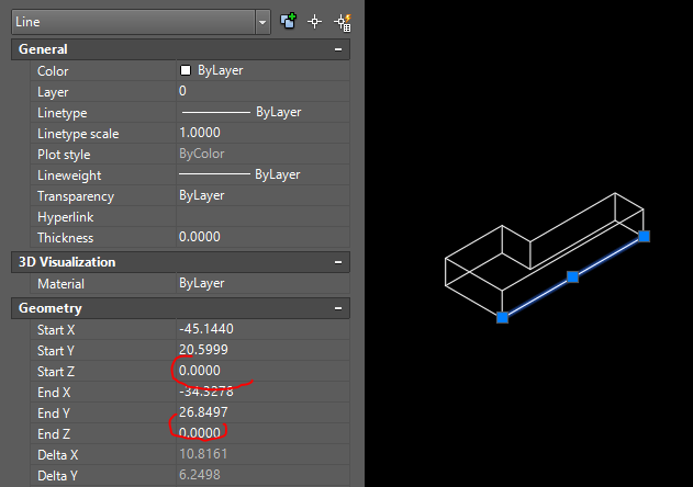 isometric block Z value not 0 - AutoLISP, Visual LISP & DCL - AutoCAD Forums