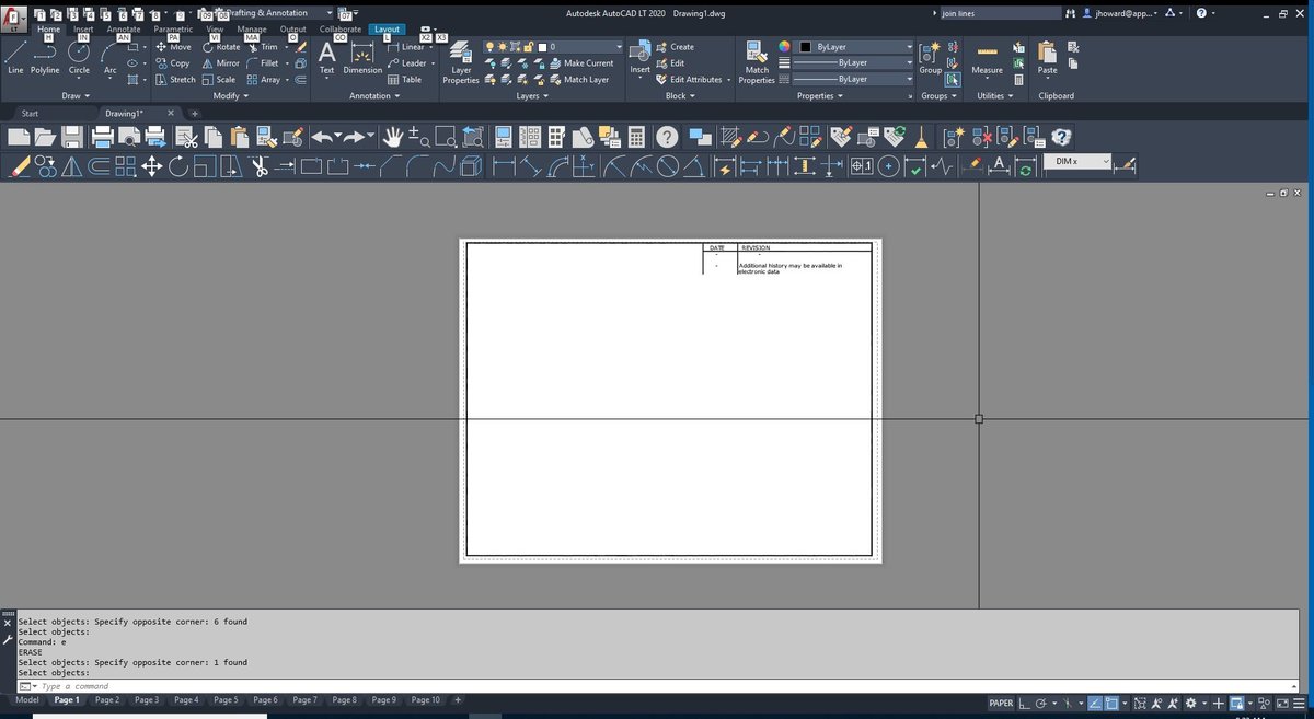 What S Happening With Autocad 2016 Command Line Autocad 2d Drafting Object Properties