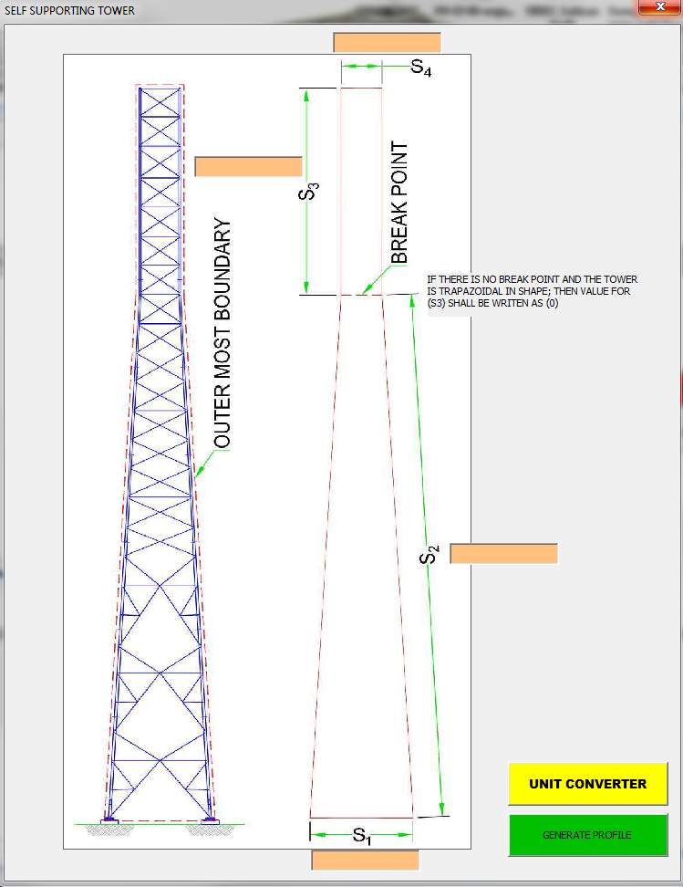 Lisp And Dynamic Blocks Tower Profile Autolisp Visual Lisp And Dcl Autocad Forums 9190