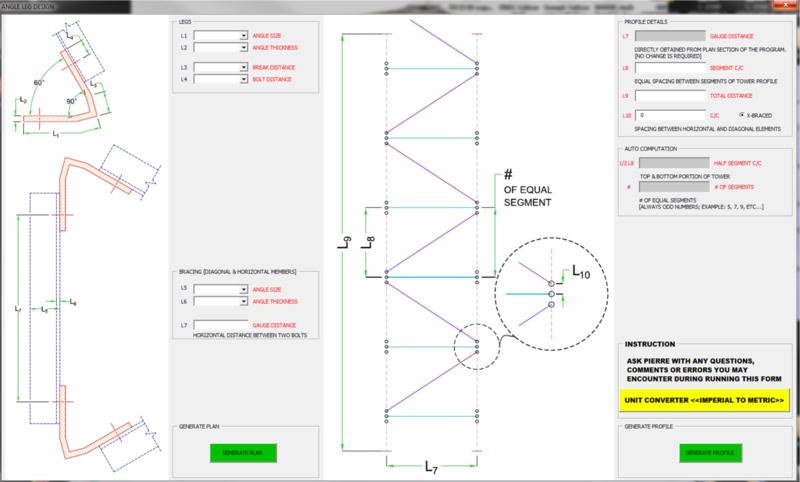 LISP & Dynamic Blocks - Tower Profile - AutoLISP, Visual LISP & DCL - AutoCAD Forums