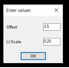 Insert Polyline from Point to Point with overage on each side ...