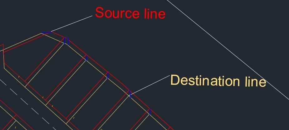 Move the lines from Old Land base to new land base using lisp file - AutoLISP, Visual LISP & DCL ...