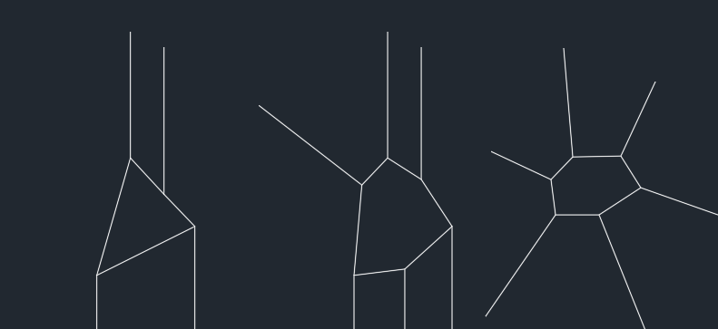 Select The 4 Points On Each Line And Entmake Pline Autolisp Visual Lisp And Dcl Autocad Forums