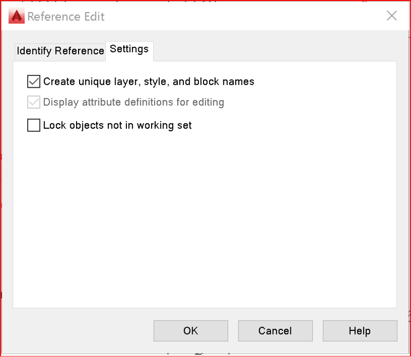 RefEdit is not locking the objects ?!? - AutoLISP, Visual LISP & DCL - AutoCAD Forums