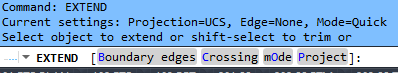 extend command - AutoCAD Bugs, Error Messages & Quirks - AutoCAD Forums