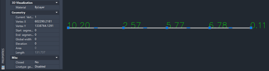 How to Convert 2D PL to 3D PL with text at vertex? - AutoLISP, Visual LISP & DCL - AutoCAD Forums