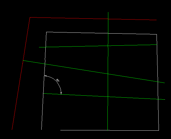 Perpendicular, extend beyond 1m - AutoLISP, Visual LISP & DCL - AutoCAD Forums