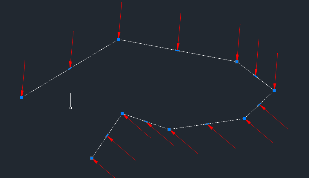 Lisp To Insert Points Along Polyline At Endpoints Midpoints 