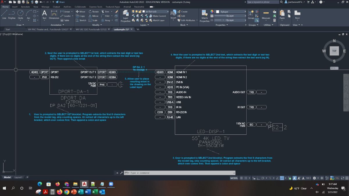 LISP to create custom wire labels - AutoLISP, Visual LISP & DCL - AutoCAD Forums