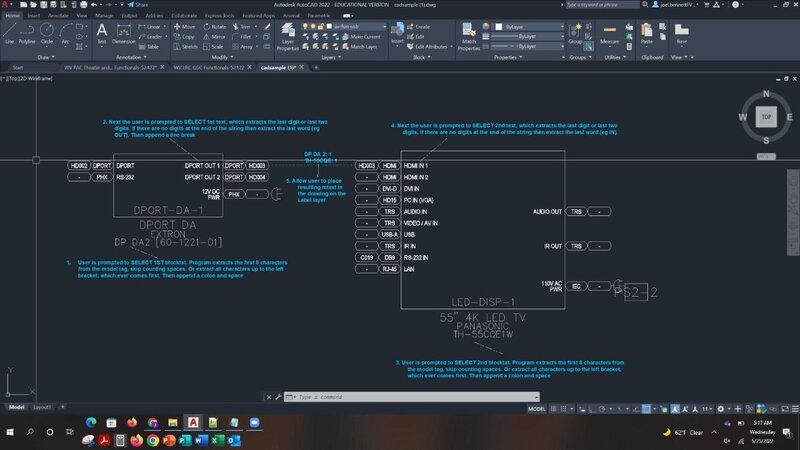 LISP to create custom wire labels - AutoLISP, Visual LISP & DCL - AutoCAD Forums