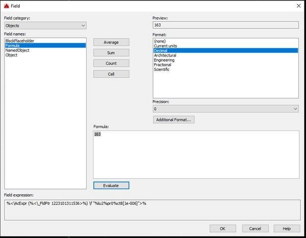 field area to formula field area - AutoLISP, Visual LISP & DCL ...