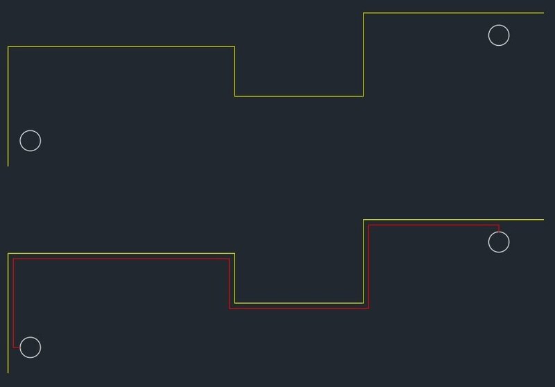 Is There Any Lisp To Connect To Selected Block Or Point By A Line Offset From A Selected Layer