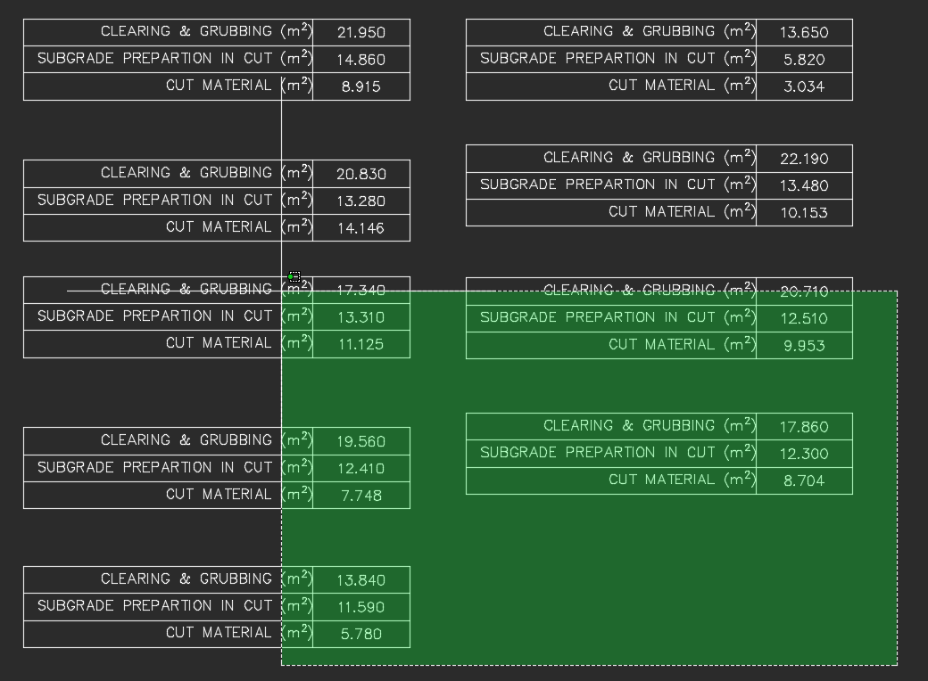 Sum Selection Of AutoCAD Table Values AutoLISP Visual LISP DCL 