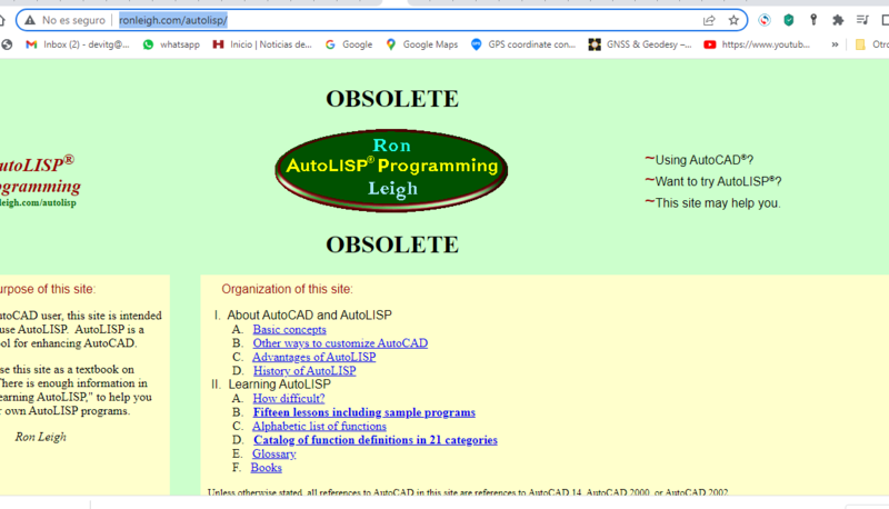 Strugling To Find Information On Autolisp Autolisp Visual Lisp And Dcl Autocad Forums